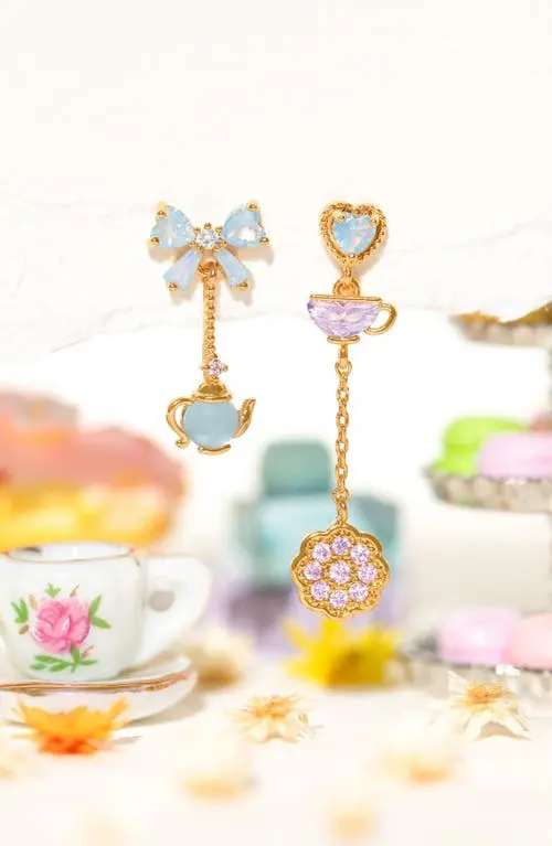 GIRLS CREW Disney Alice In Wonderland Dangle Earring Set
