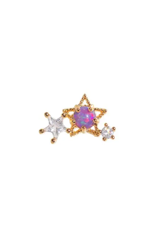 GIRLS CREW Light Year Single Stud Earring - Gold