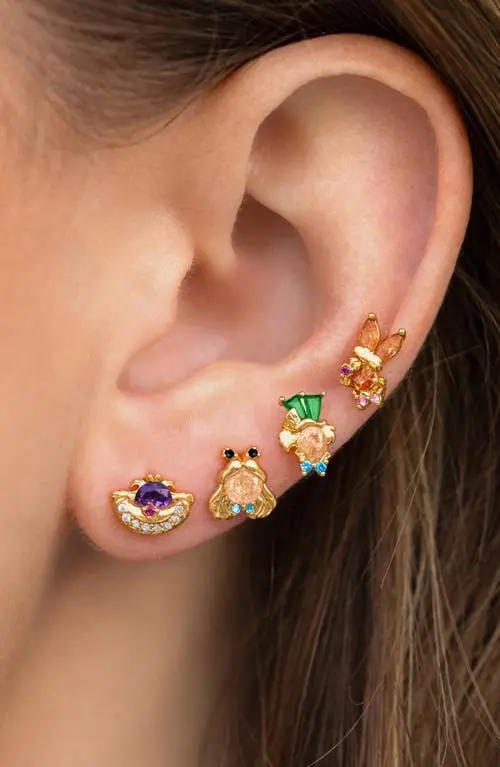 GIRLS CREW Disney Alice In Wonderland Stud Earrings Set