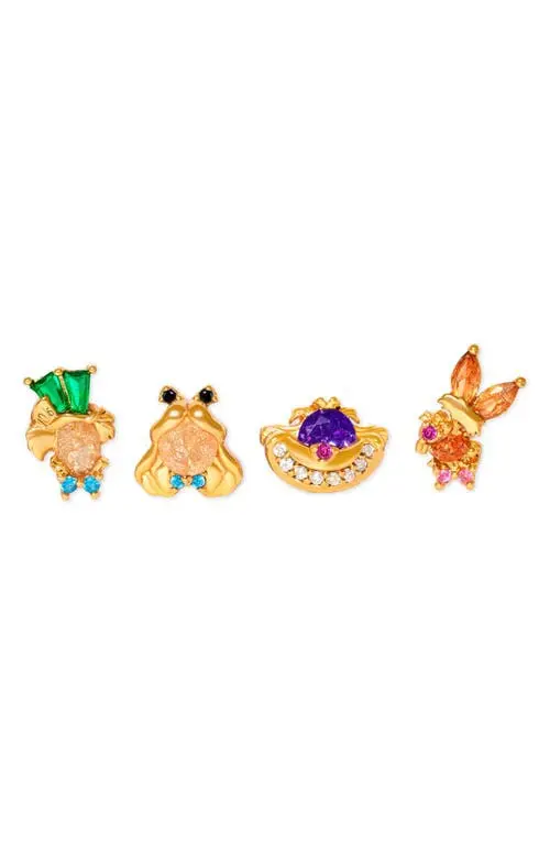 GIRLS CREW Disney Alice In Wonderland Stud Earrings Set
