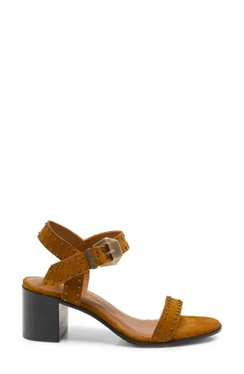 Free People Buckle Up Ankle Strap Sandal - Driftwood Tan Suede
