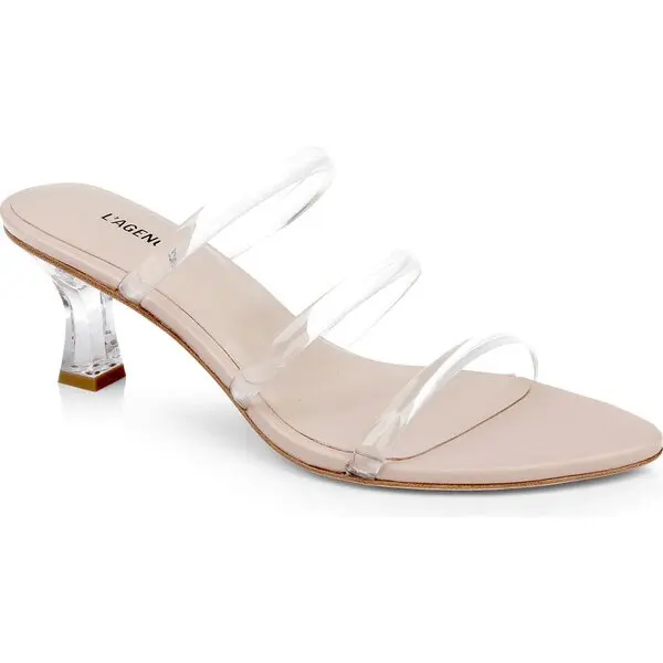 L'AGENCE Ludovica Slide Sandal - Chai