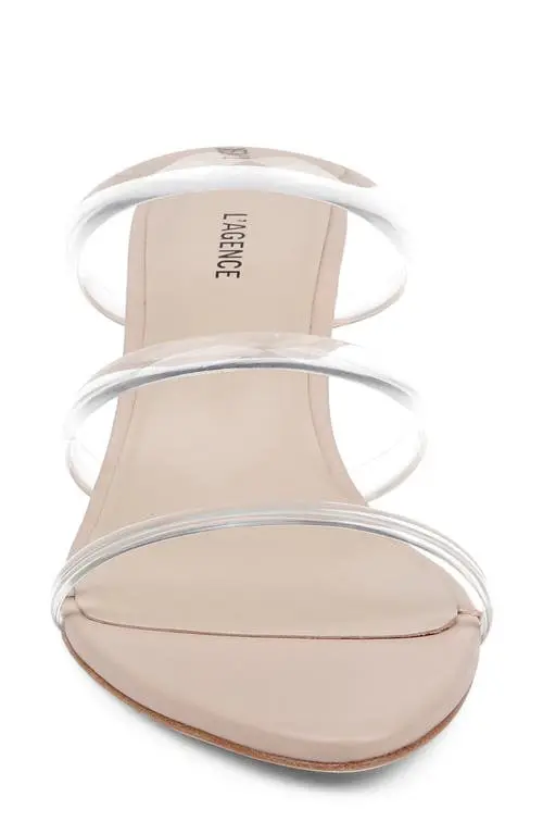 L'AGENCE Ludovica Slide Sandal - Chai