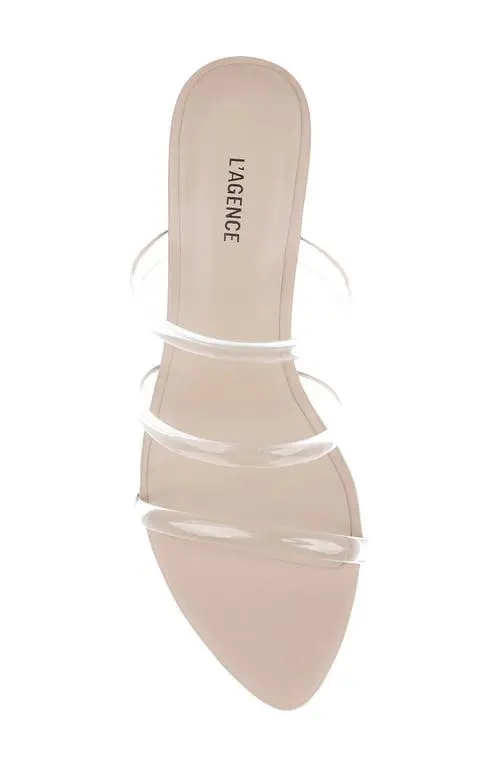 L'AGENCE Ludovica Slide Sandal - Chai