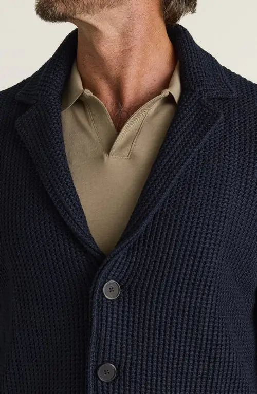 34 Heritage Birch Tailored Wool Blend Cardigan