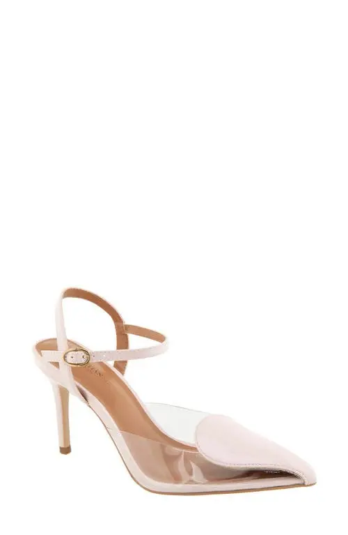 Christian Siriano Ankle Strap Pointed Toe Pumps