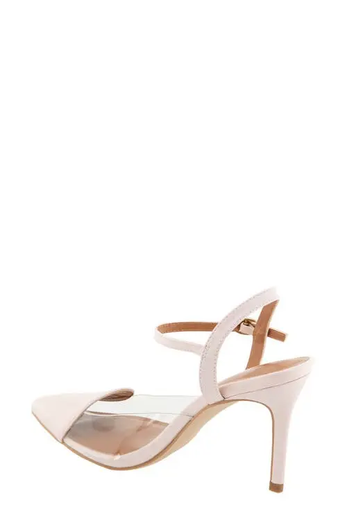 Christian Siriano Ankle Strap Pointed Toe Pumps