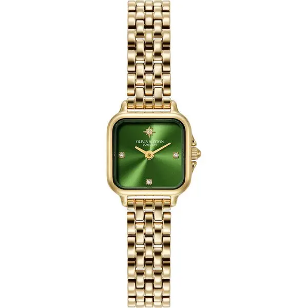 OLIVIA BURTON Mini Grosvenor Bracelet Watch - Gold