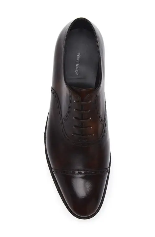 John Lobb Philip Ii Cap-toe Oxford