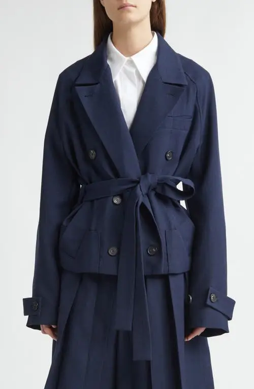 SETCHU Origami Belted Virgin Wool Jacket