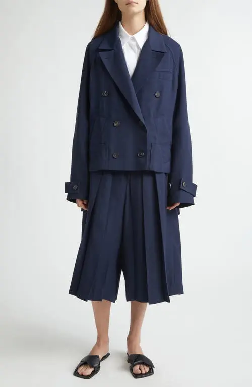 SETCHU Origami Belted Virgin Wool Jacket