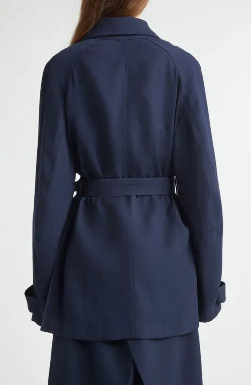 SETCHU Origami Belted Virgin Wool Jacket