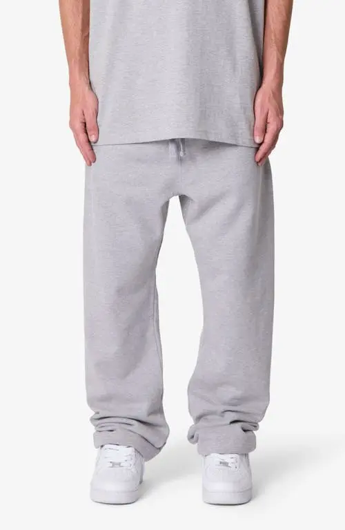 Mnml Relaxed Heavy Basic Sweatpants - Marled Grey