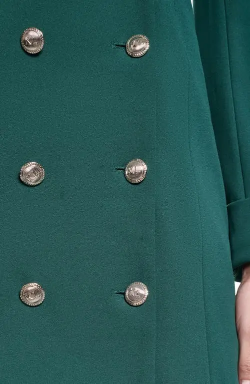 Karl Lagerfeld Double-breasted Blazer Dress - Malachite
