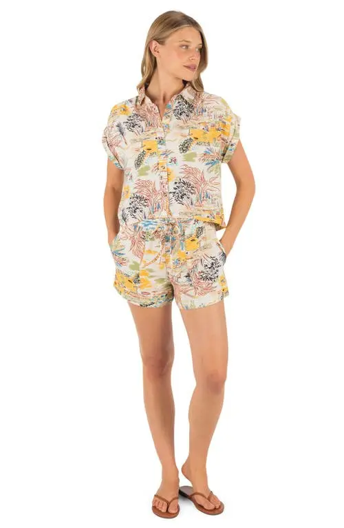 Hurley Safari Scenic Printed Shorts