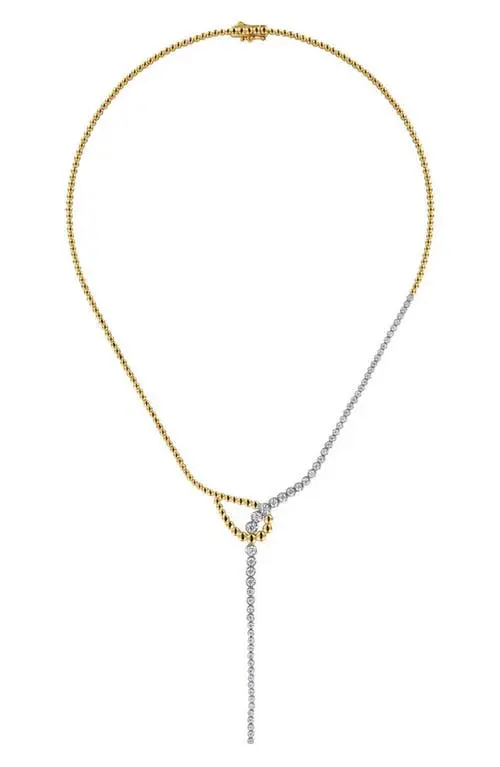 GABRIEL & CO. Diamond Y-necklace