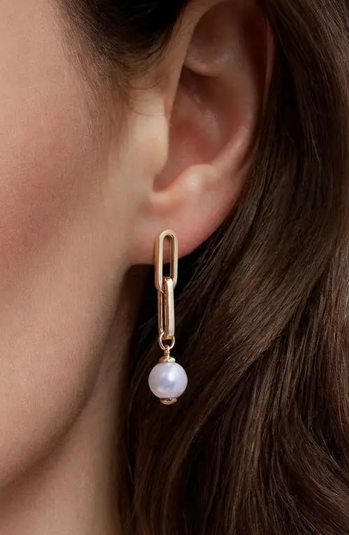 GABRIEL & CO. 14k Freshwater Pearl Drop Earrings