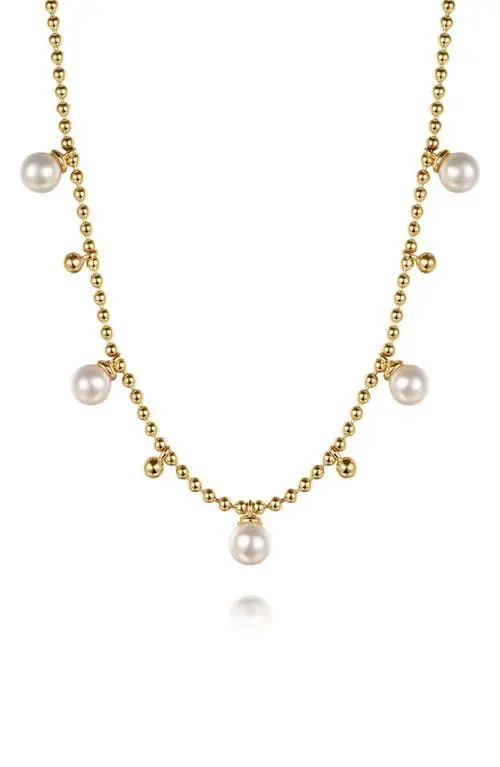 GABRIEL & CO. 14k Freshwater Pearl Necklace - Gold