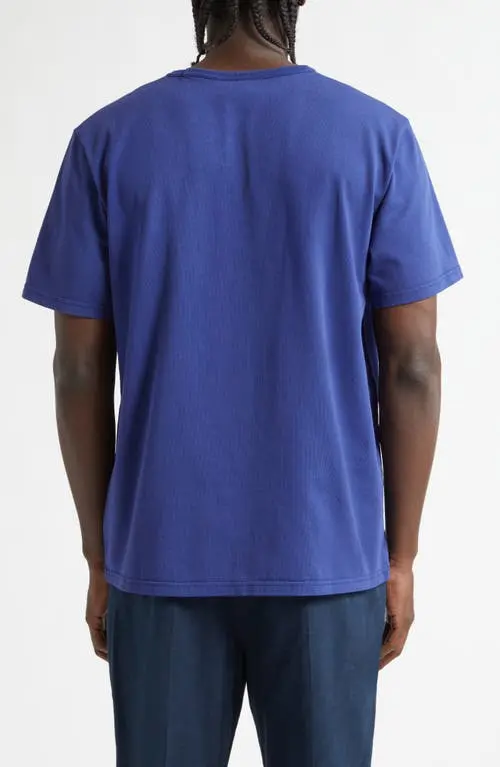PALMES Public Chain Stitch Cotton T-shirt