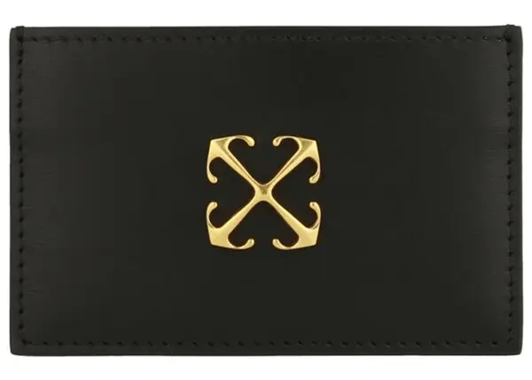 Off-White Jitney Simple Card Case - Black