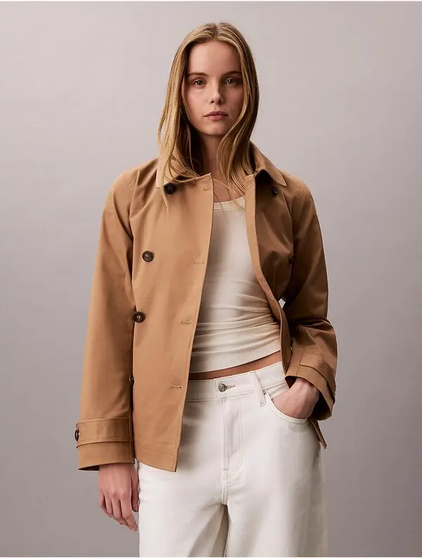 Calvin Klein Short Trench Coat