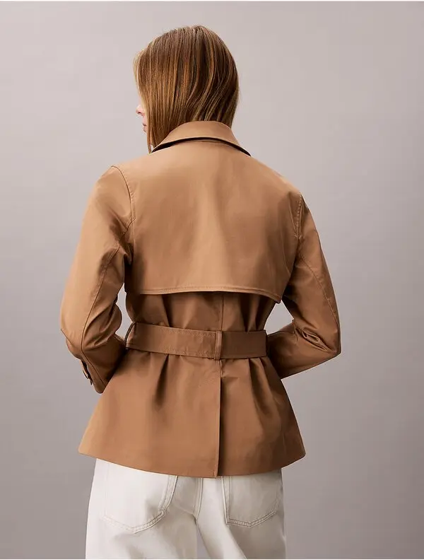 Calvin Klein Short Trench Coat