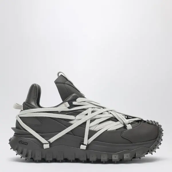 MONCLER + RICK OWENS Trailgrip Magalace Sneakers - Brown