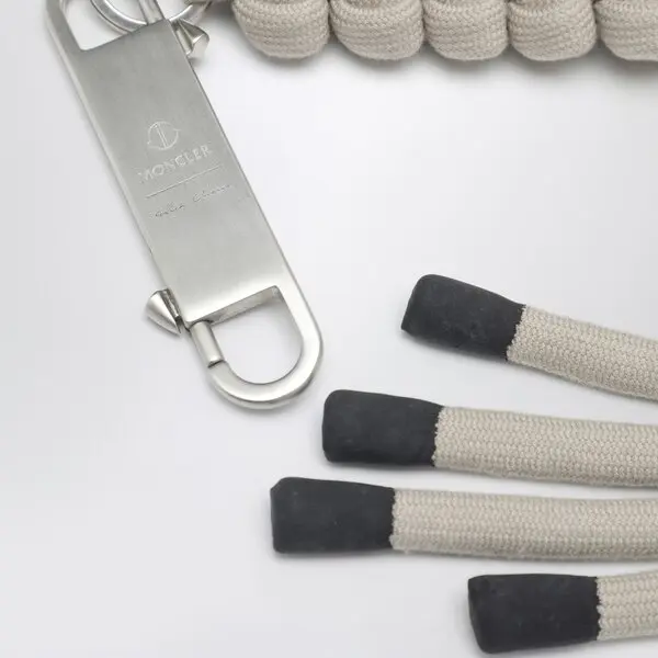 MONCLER + RICK OWENS Interwoven Key Holder - Beige