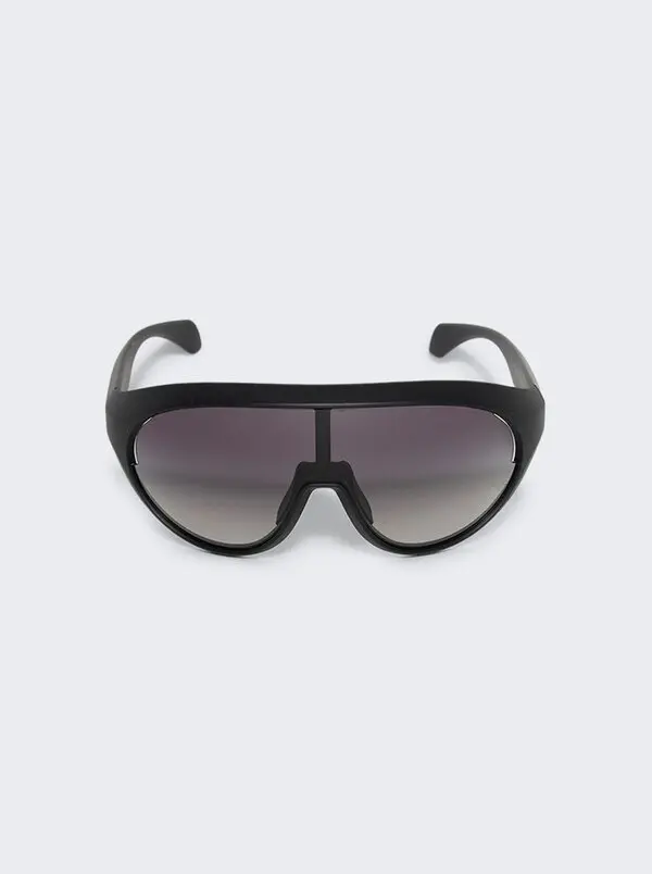 Rick Owens X Moncler Mask Sunglasses - Black