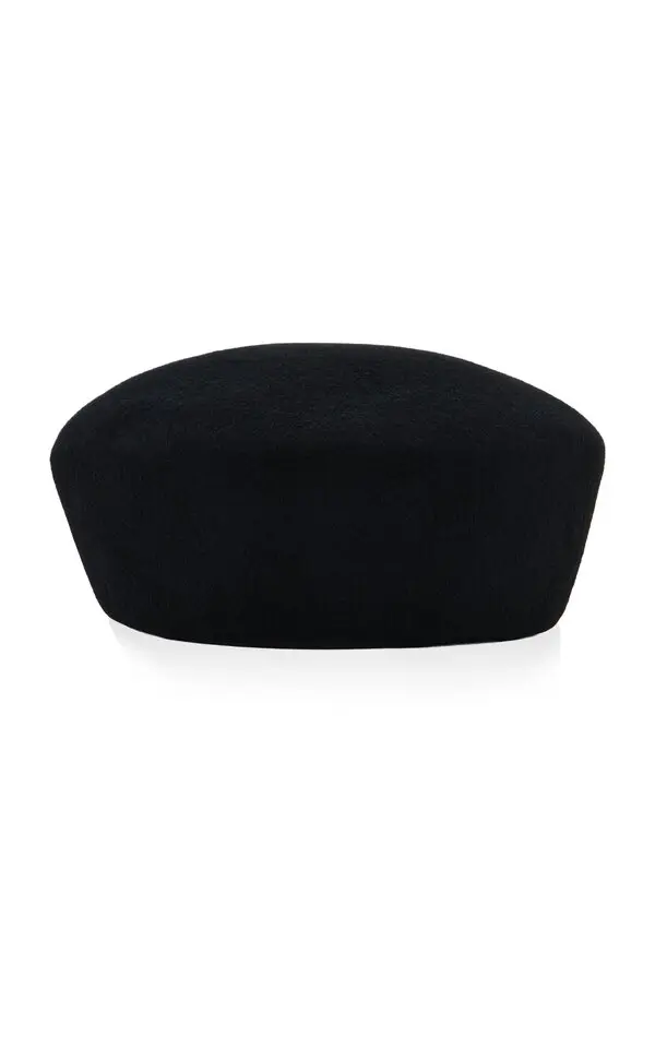 THE FRANKIE SHOP Noxley Pillbox Hat - Black