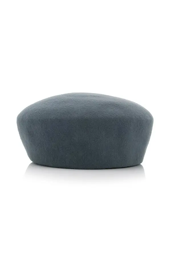 THE FRANKIE SHOP Noxley Pillbox Hat - Grey