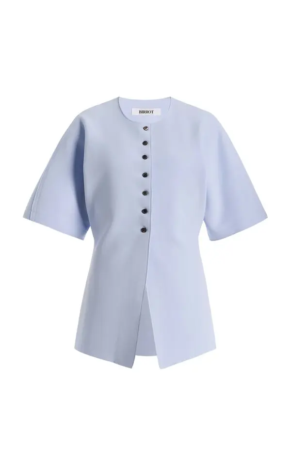 BIRROT Lay3 Half-sleeve Top - Blue