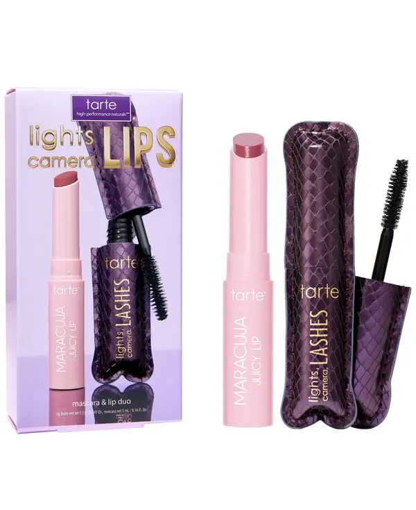 TARTE 2-pc. Mascara & Maracuja Juicy Lip Balm Duo Set - Hibiscus
