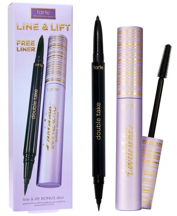 TARTE Line & Lift Mascara And Eyeliner Bonus Duo - Black