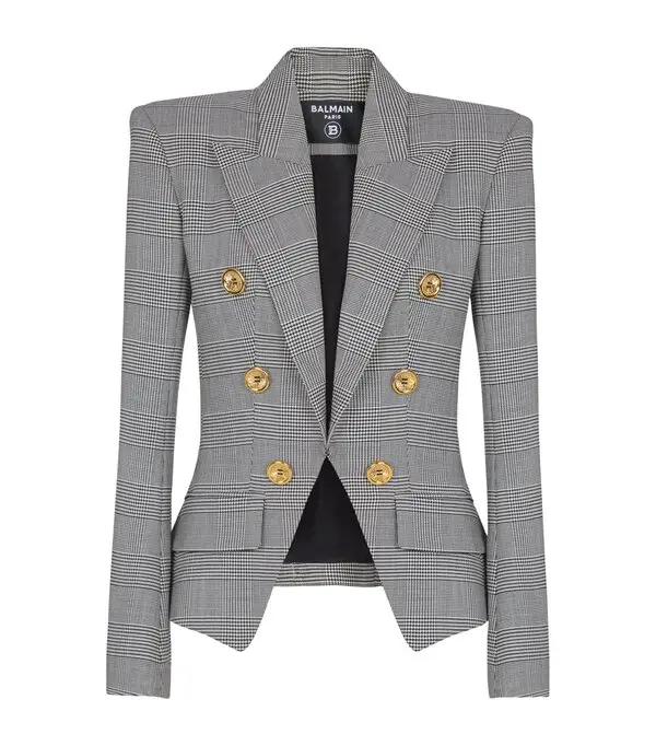 Balmain Wool-blend Tailored Jacket