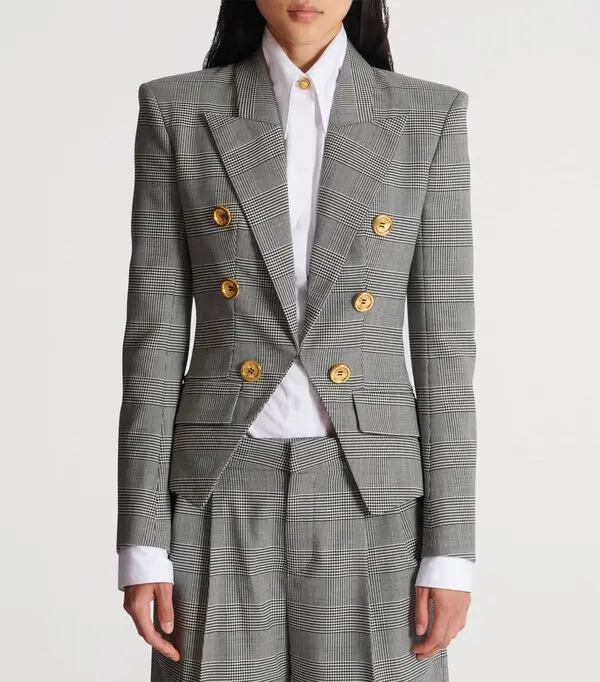 Balmain Wool-blend Tailored Jacket