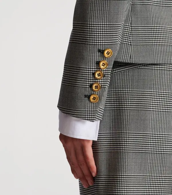 Balmain Wool-blend Tailored Jacket