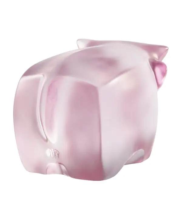 Lalique X Han Meilin Crystal Ox Ornament