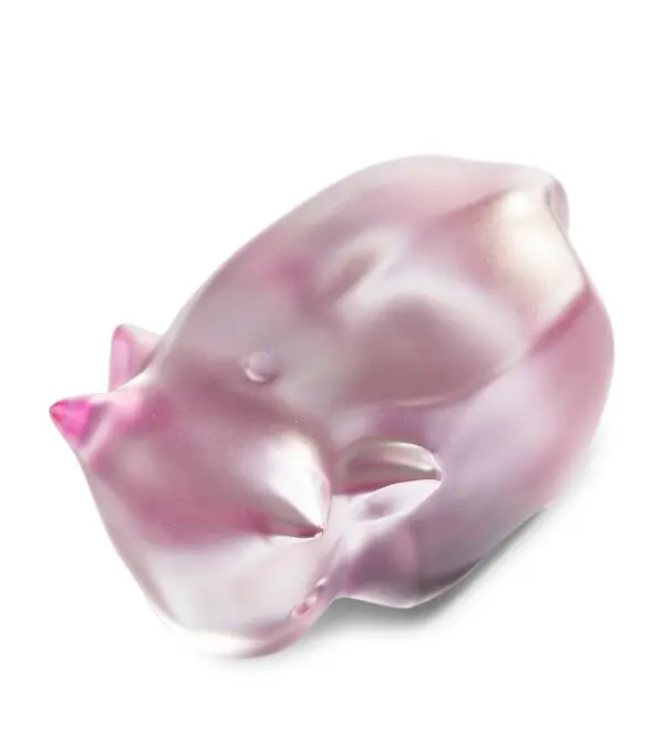 Lalique X Han Meilin Crystal Ox Ornament