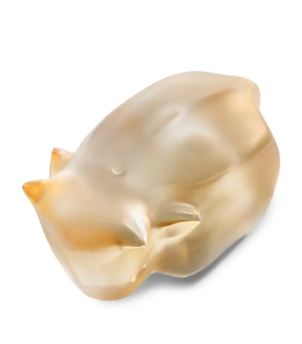 Lalique X Han Meilin Crystal Ox Ornament