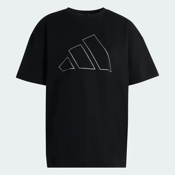 Adidas Power Essentials Workout Oversized Logo T-shirt