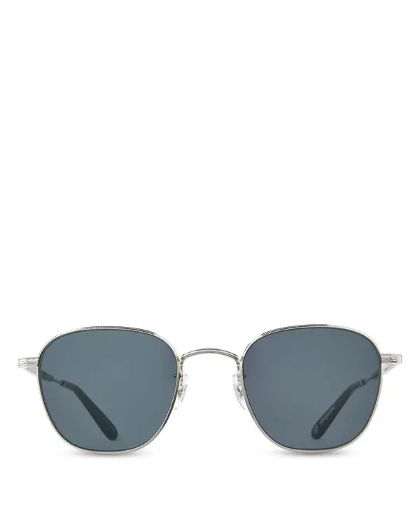 Garrett Leight World Sun Rounded Square Sunglasses