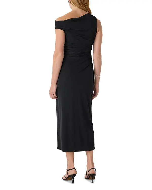Whistles Jersey Crepe Asymmetric Dress
