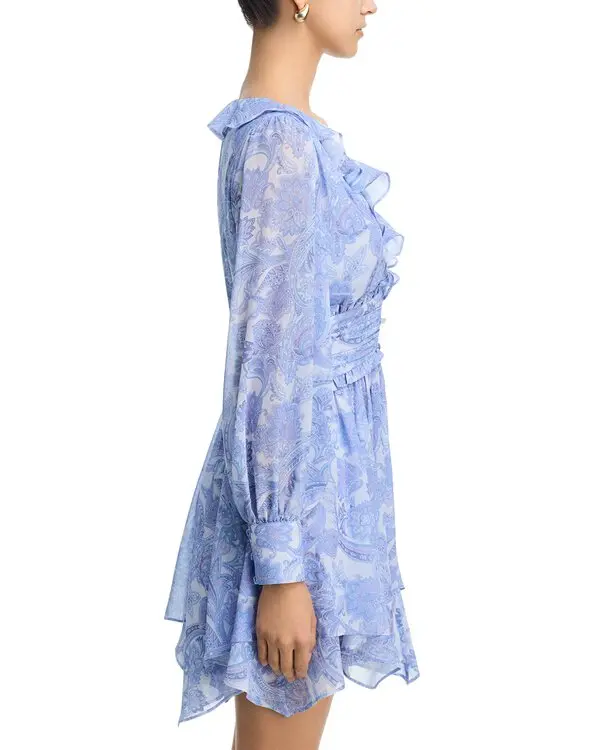 chinese dress ladies Blue Fern Elegance Hawaiian Long Flare Dress / Muumuu Mall main image 1