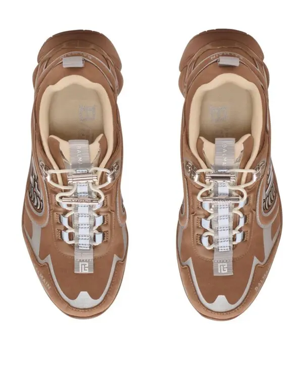 Balmain Cosmic Dust Suede Trainers