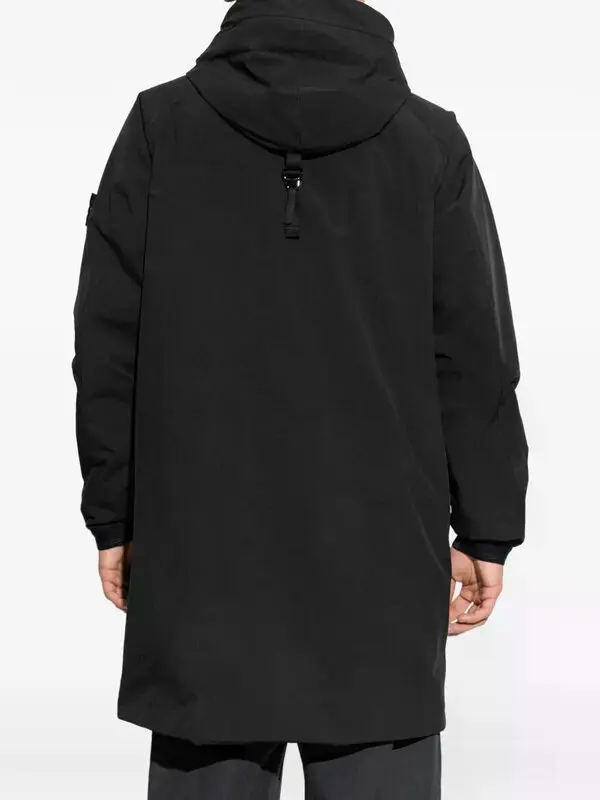 Stone Island Hooded Zip-fastening Coat