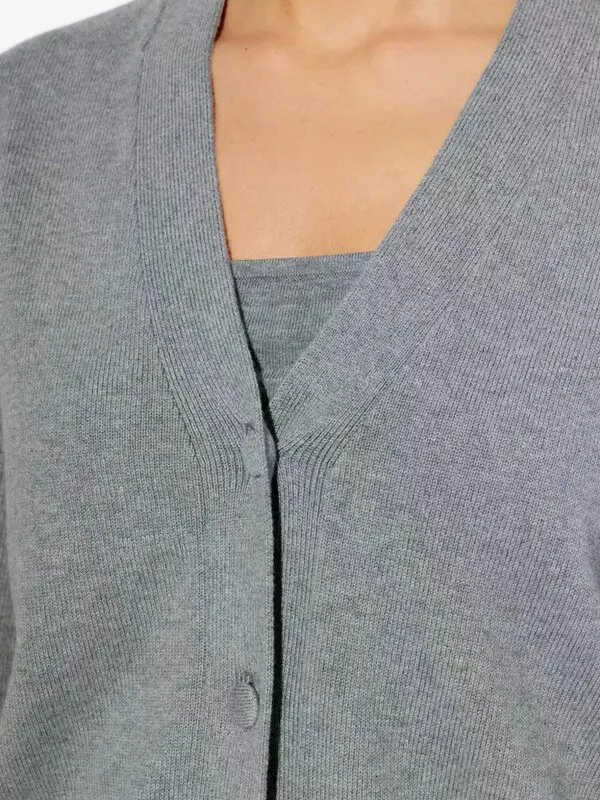 Officine Générale Serena Button V-neck Cardigan