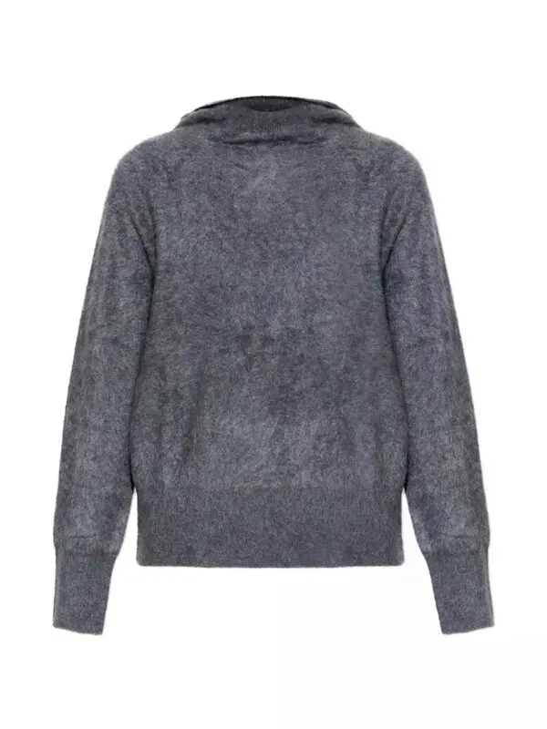 LISA YANG Rosaline Brushed Knit Sweater
