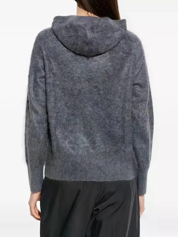 LISA YANG Rosaline Brushed Knit Sweater