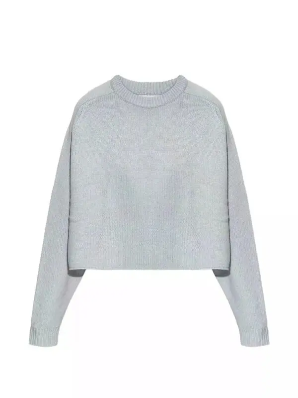 LISA YANG Karine Cropped Knitted Top